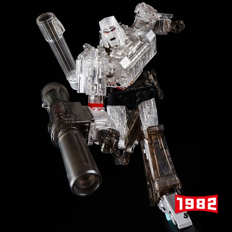 THF03 Megs Pistol Transparent Ver For Transformers Toys Model Action Figure