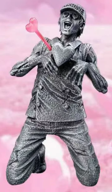 Petrified Marines Soldier - ONE PIECE Resin Statue - Mito Studio