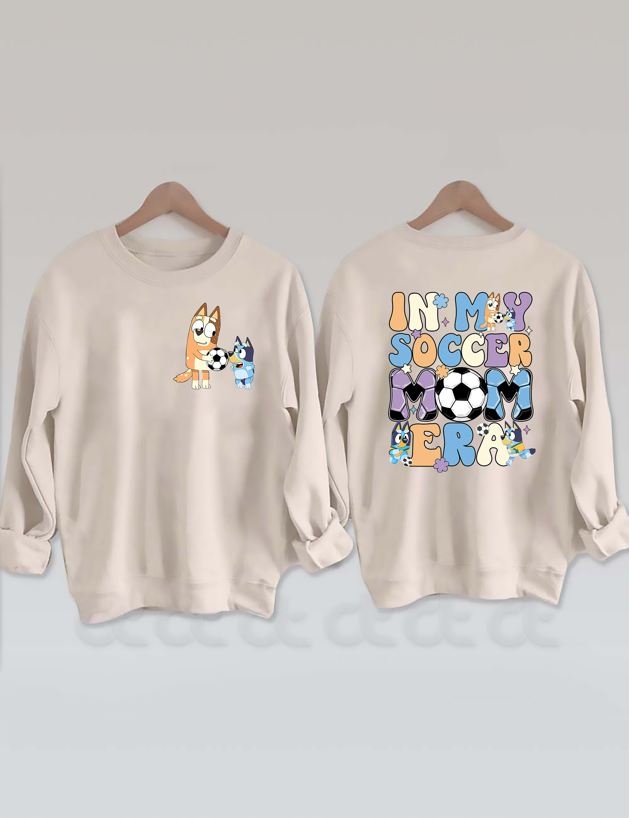 In My Soccer Mom Era Bluey Sweatshirt