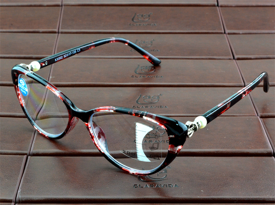 Multifocal Photochromic Reading Glasses Magnifier Progressive Reading ...