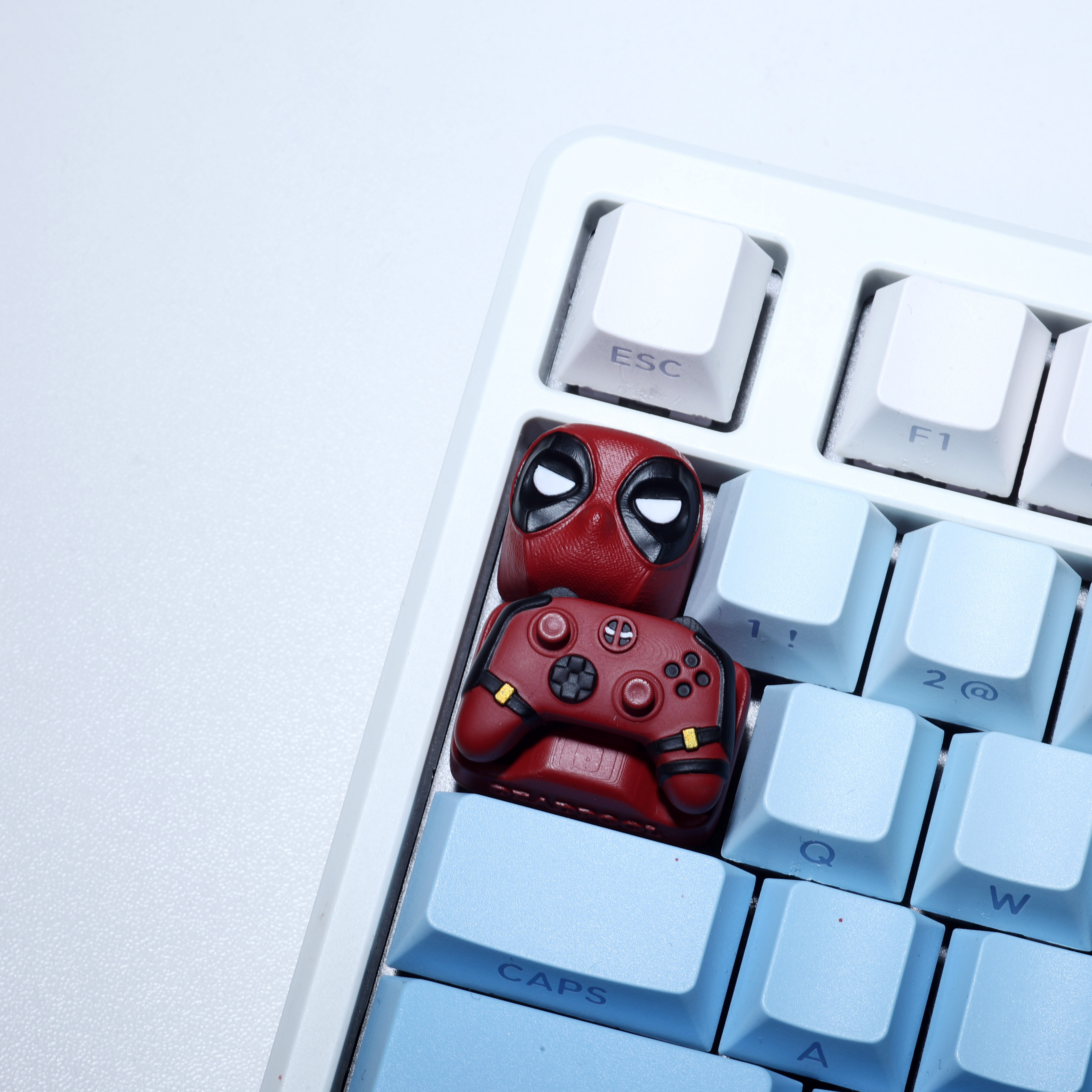 Deadpool Artisan Keycaps Axonkit