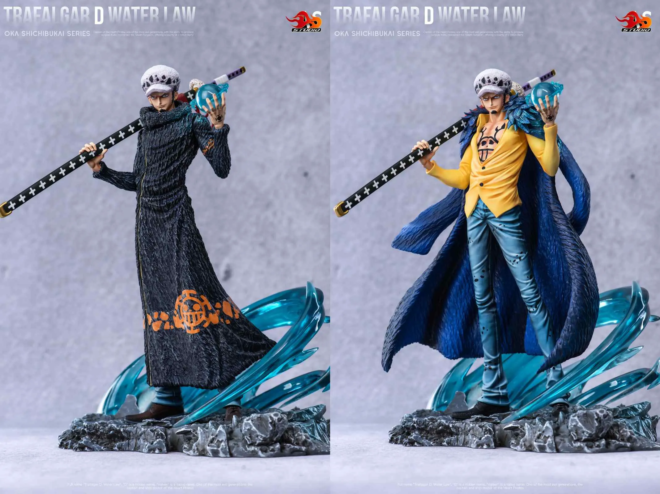 POP Scale Trafalgar D. Water Law - ONE PIECE Statue - AS Studios