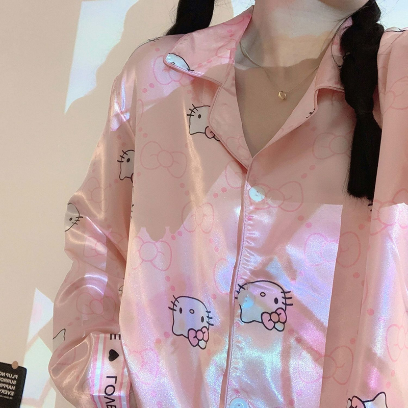 Kitty Silky Pajamas KI217