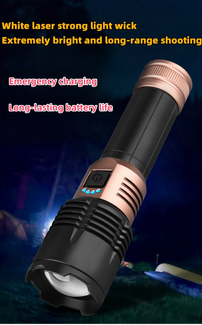 Long-range Multi-function Long-intensity Flashlight