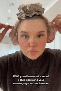 Heatless Curling Hat