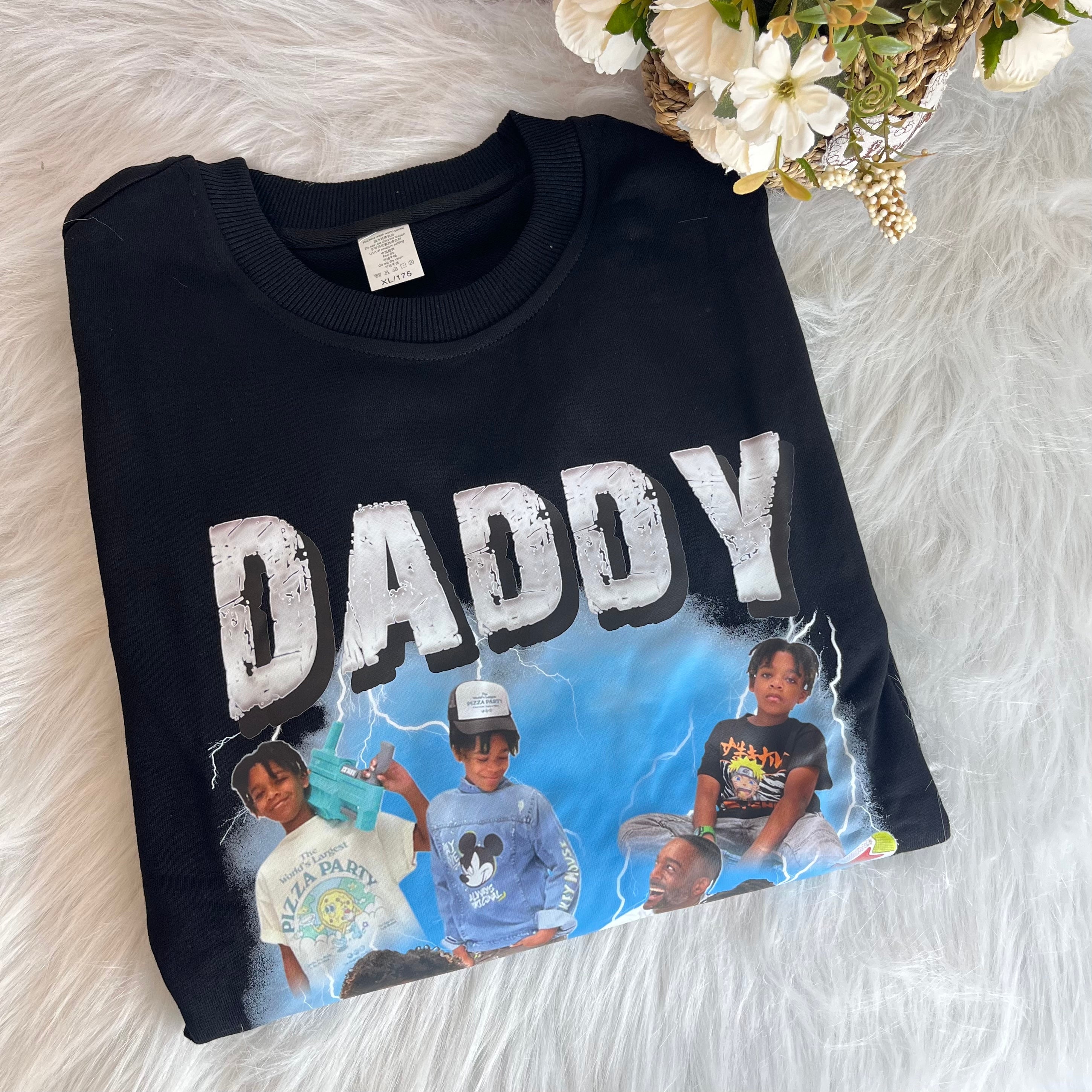 50% OFFCustomized DAD Headshot Photo Sweatshirt For DAD