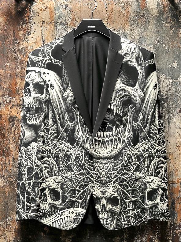 "Death Reign: The Skull Dominion Blazer"