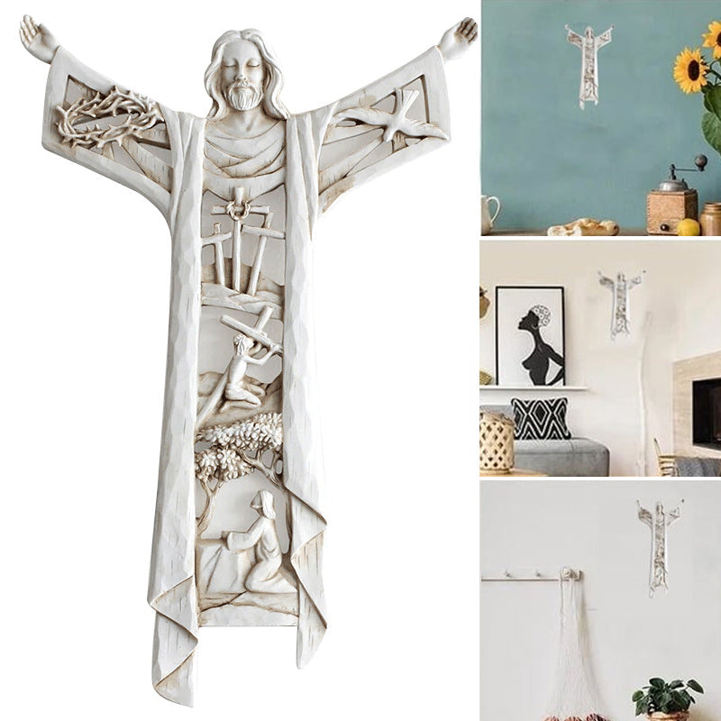 Risen Christ Wall Cross Jesus Figures Christmas Gift