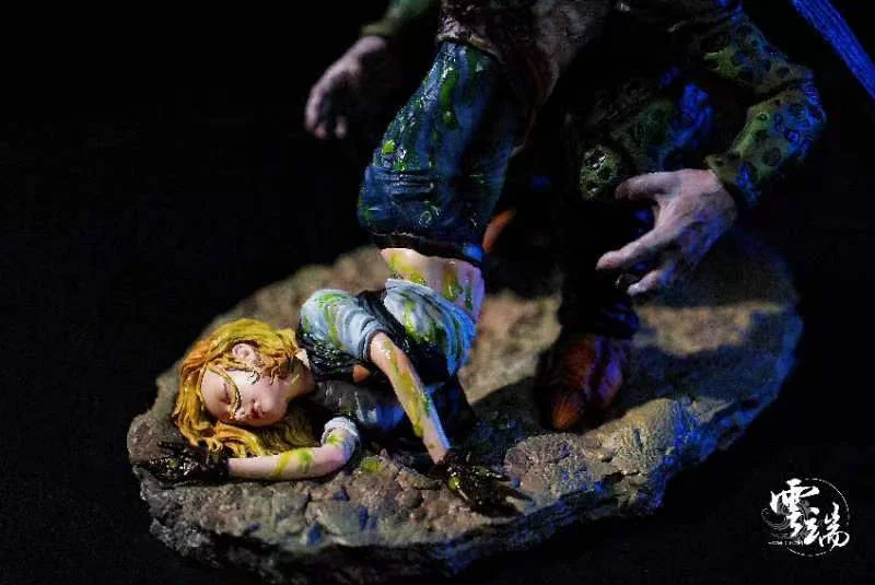 Cell & Android 18 - Dragon Ball Resin Statue - Model Studio