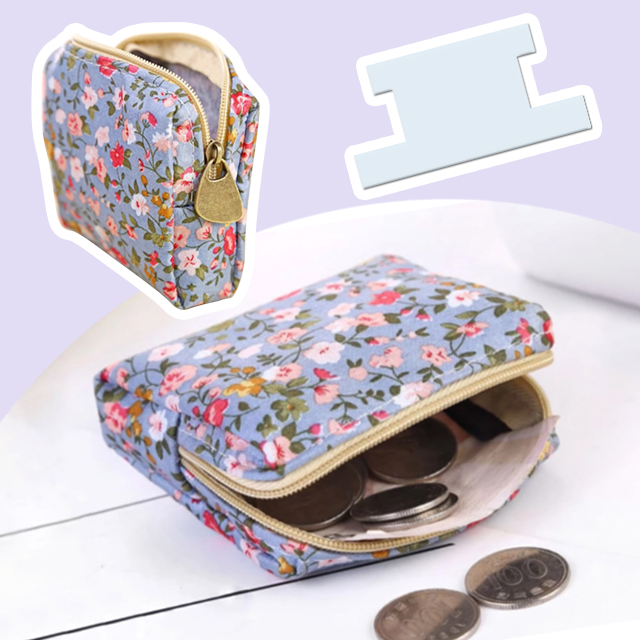 【2021】 Multifunctional Coin Purse Template