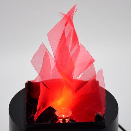 Halloween Artificial Simulation Burning Fake Flame Lamp US Plug