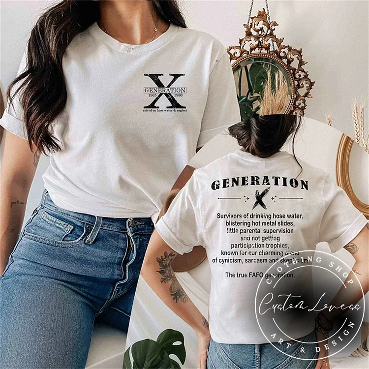 X Generation FAFO Women T-Shirt