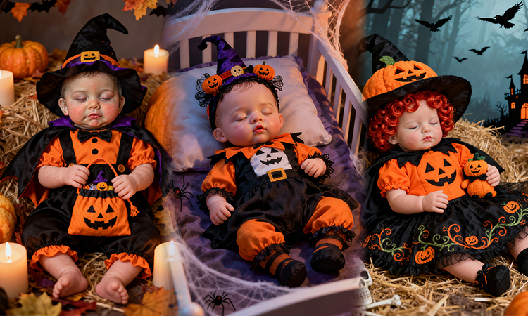 🎃 Halloween Fun with Reborn Baby Dolls 🎃
