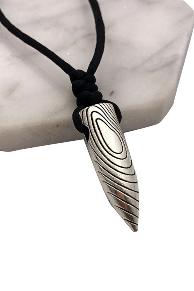 Wolf Warrior Bullet Thread Men'S Rope Chain