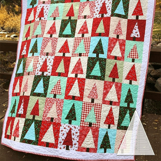 Pines Sew Tall Triangle Ruler - With Instructions