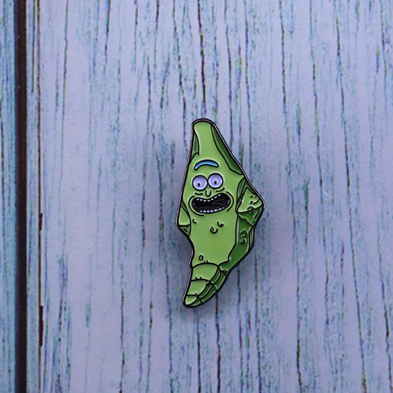 British cartoon and anime "Rick and Morty" brooch badge Scientist ...