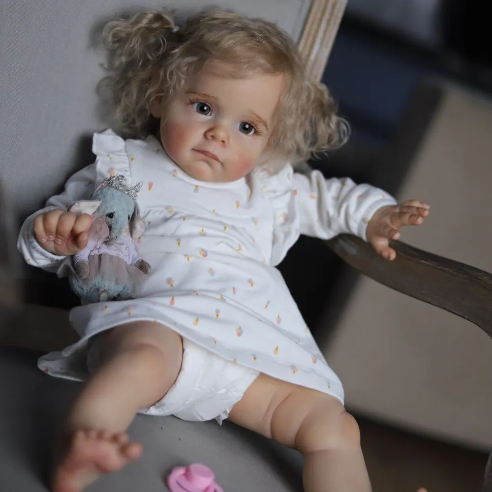 12" Truly Look Real Reborn Silicone Vinly Baby Cute Girl Doll Sophie