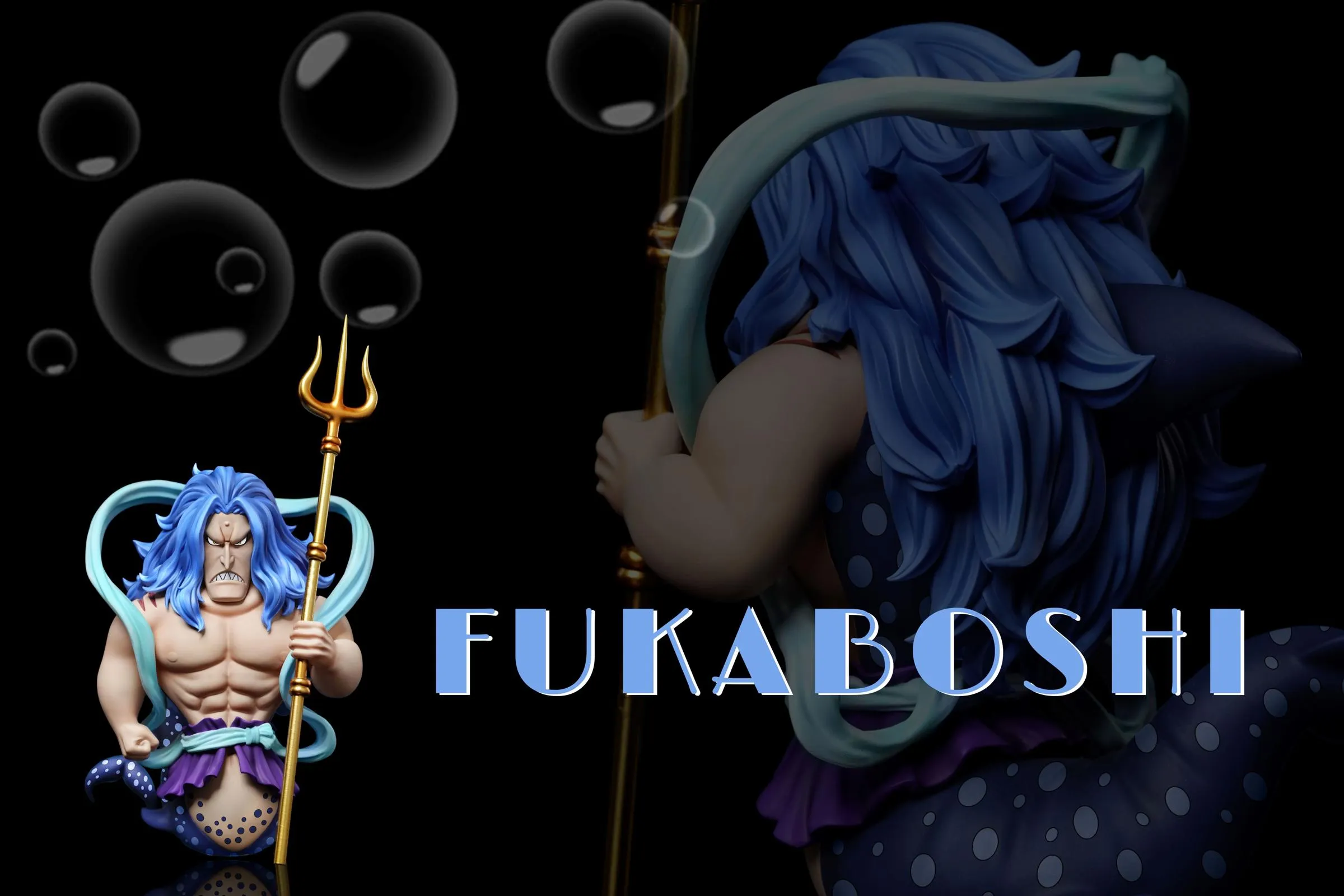 Fish-Man Island Series 004 Fukaboshi - ONE PIECE Resin Statue - A Plus ...