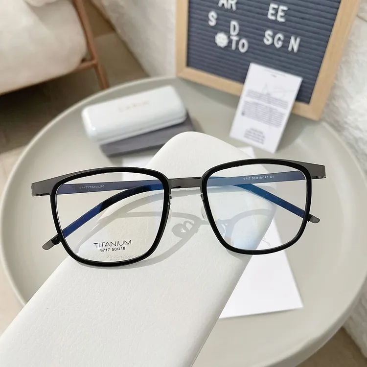 Danish Luxury Brand Replica Men Screwless Pure Titanium Eyeglasses ...
