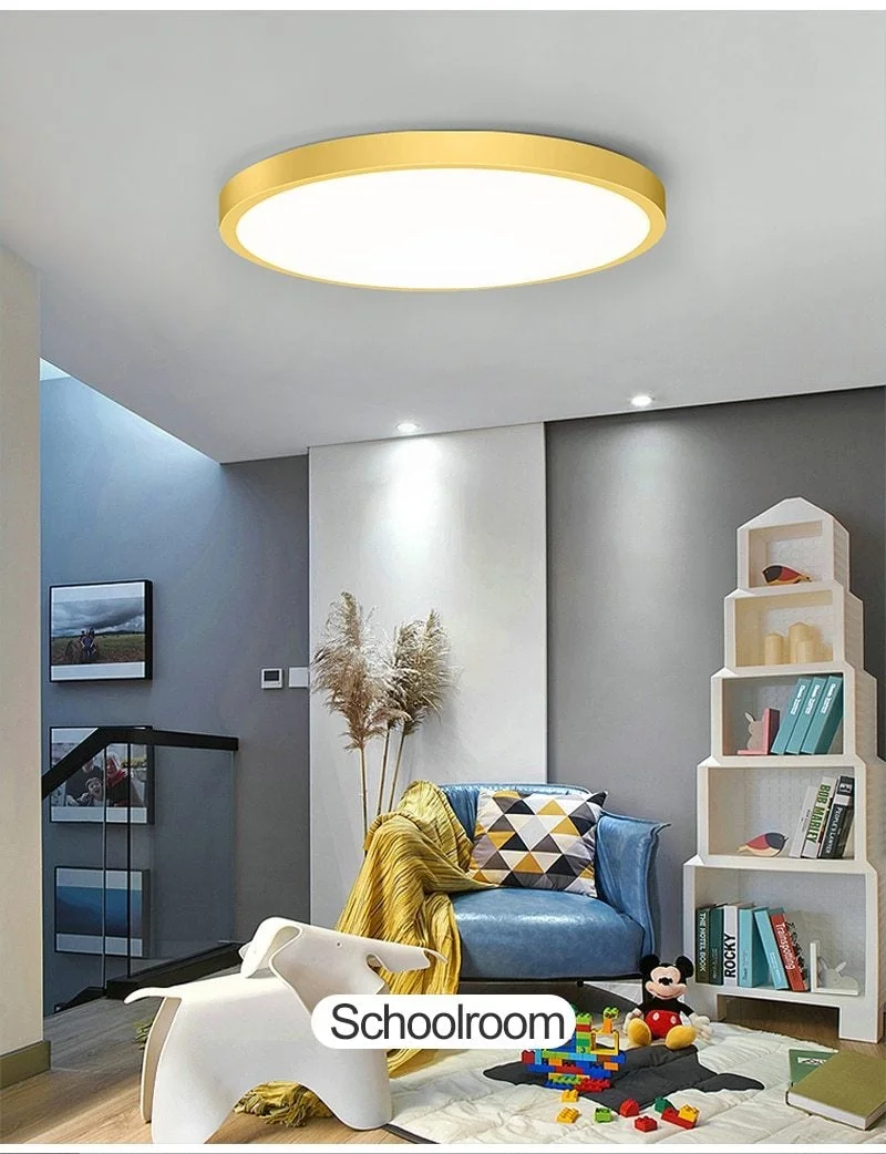LED Ceiling Lights 30/50/70W Modern Ceiling Lamps for Living Room Kids ...