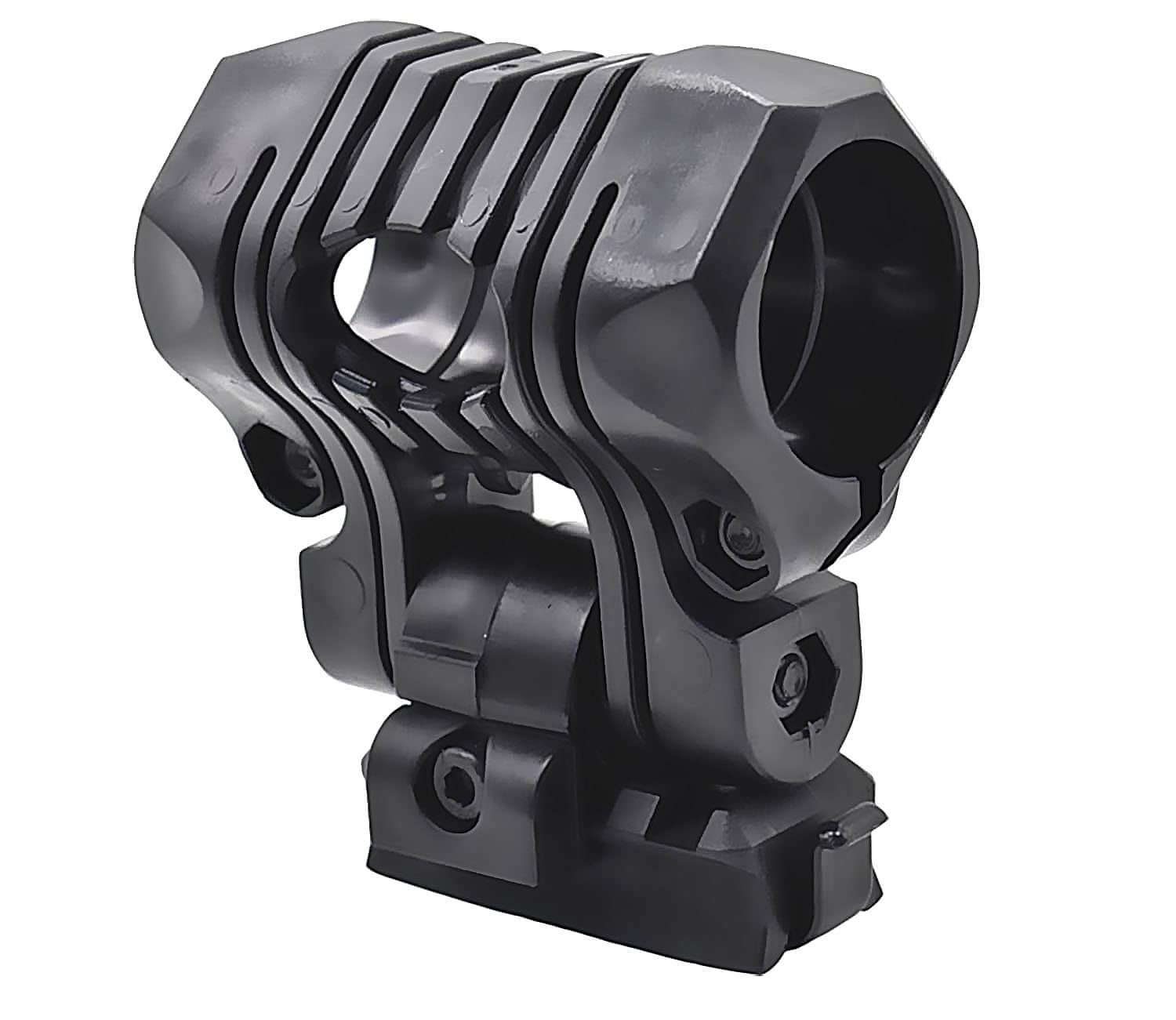 Tophelmetfan 25mm Tactical Helmet Flashlight Holder Torch Clip Rail ...