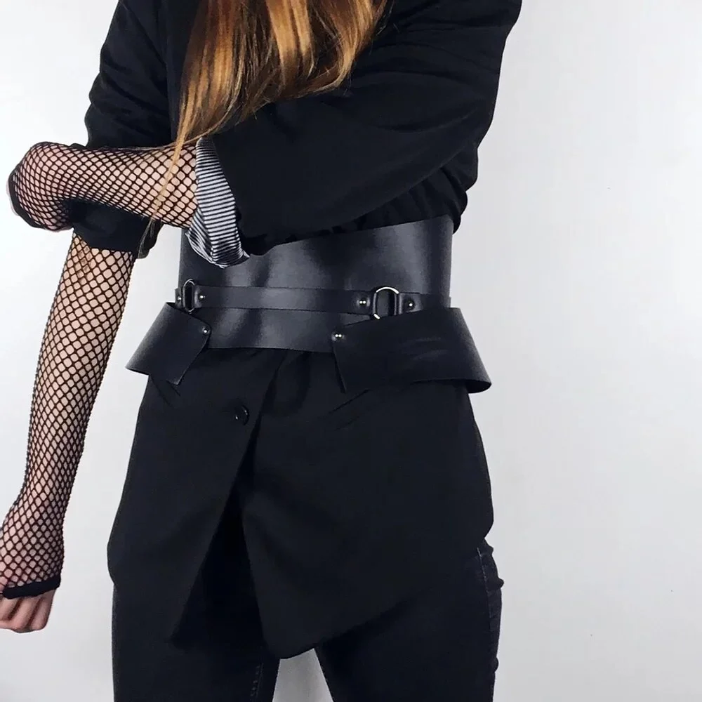 Uaang Leather Harness Belts Women Body Bondage Garter Belt Straps Bdsm ...