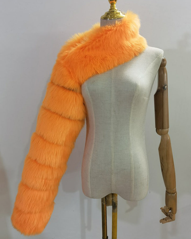 Fashion Fur Sleeve