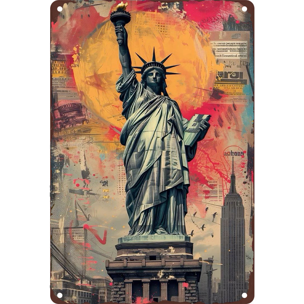 Statue of Liberty - Metal Tin Signs(8*12Inch/12*16Inch)