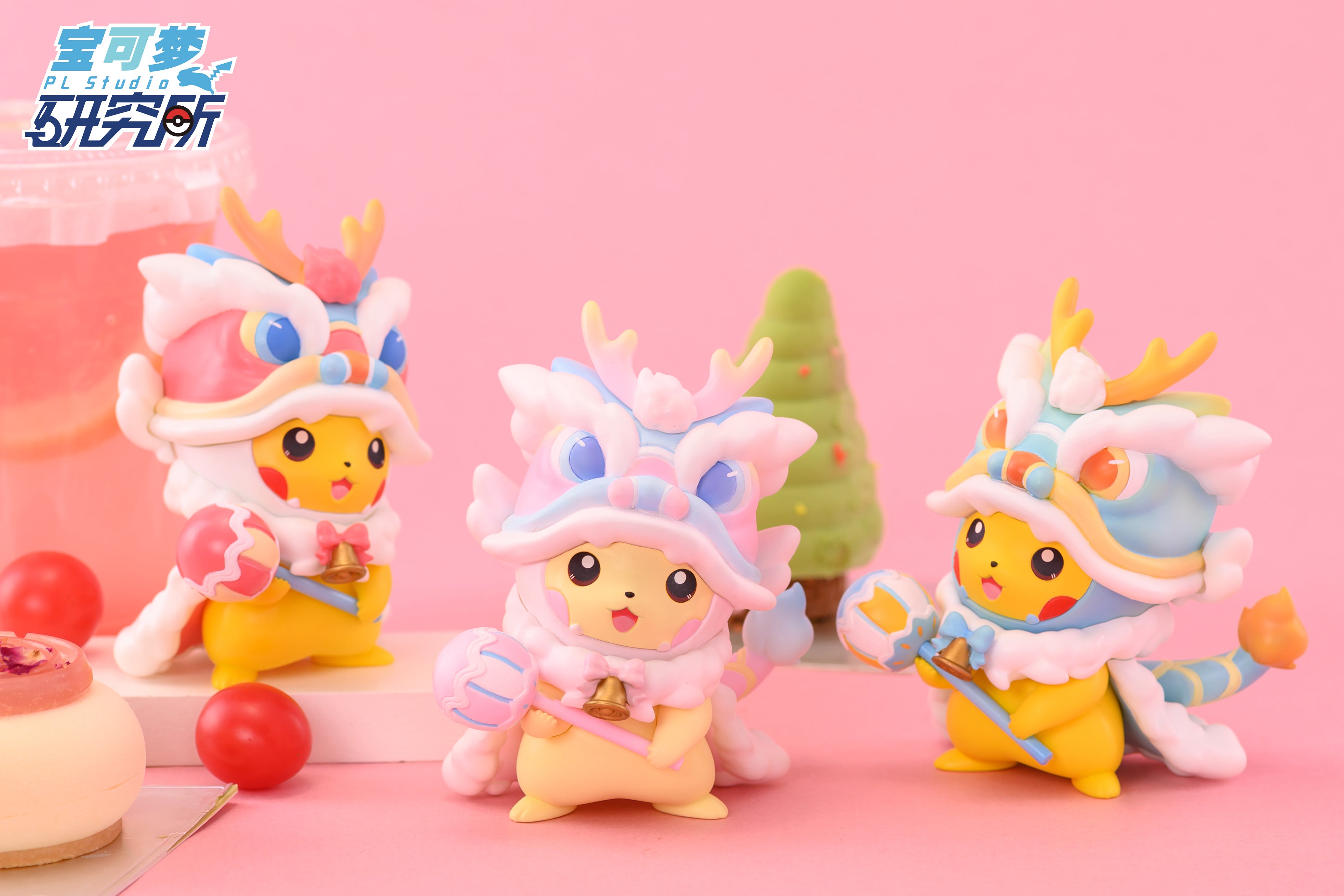 8CM Dragon Dance Cosplay Pikachu - Pokemon Resin Statue - PL Studios ...