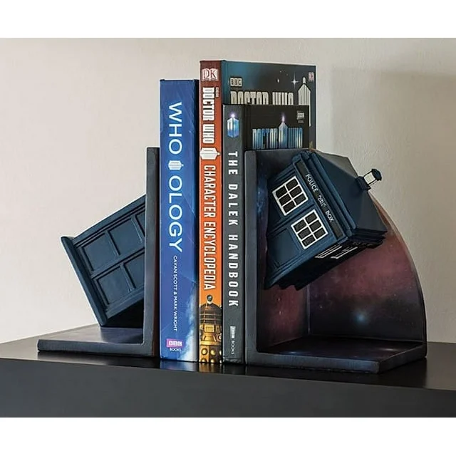 Doctor Who Resin Tardis Bookends