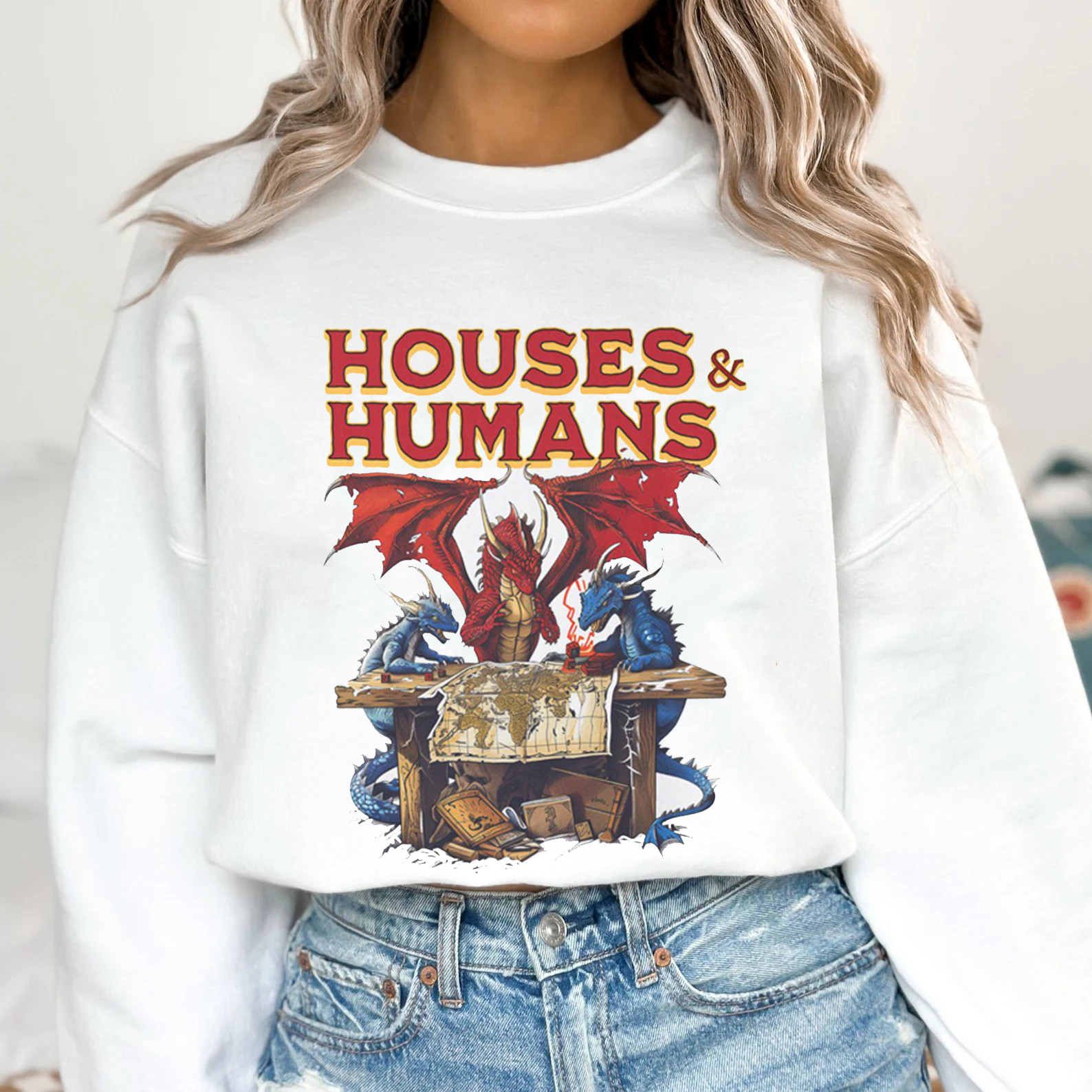 Houses and Humans D&D T-shirt/Crewneck/Hoodie