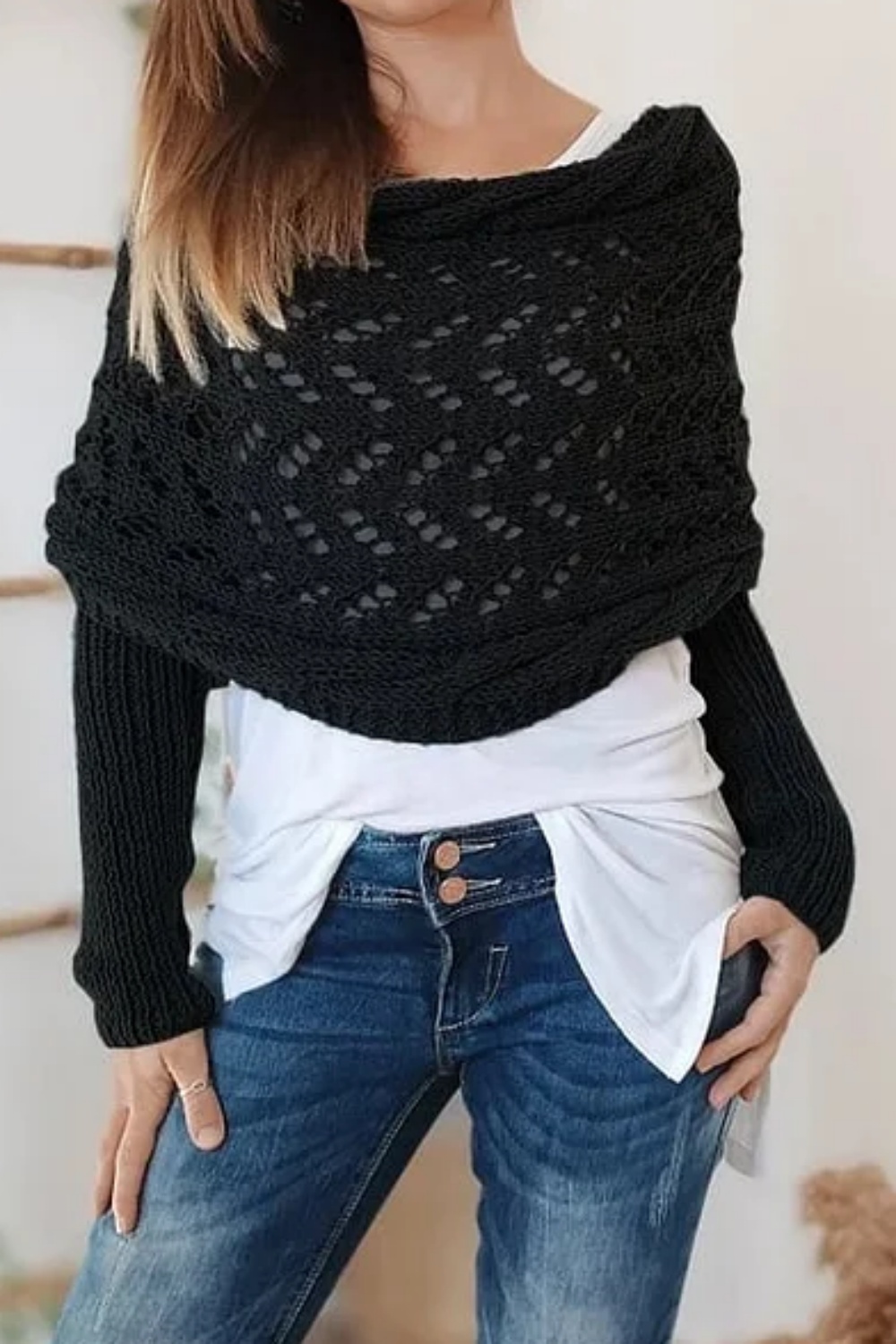 🔥Knitted Wrap, Shrugs For Women