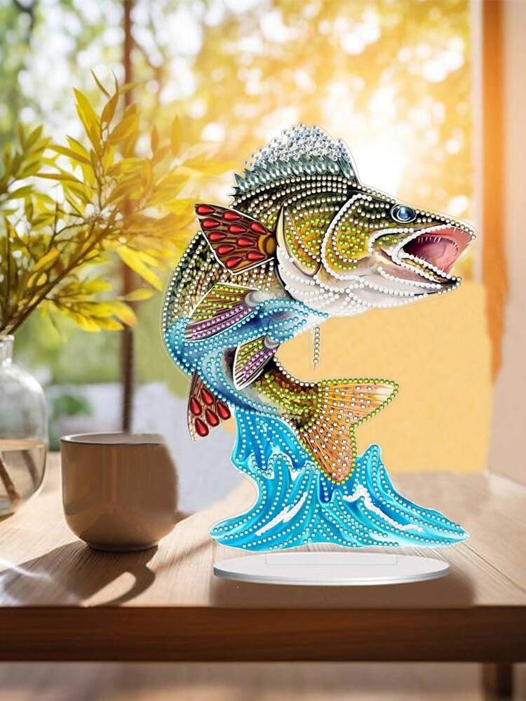 Diamond Painting Tabletop Ornament （Fish）