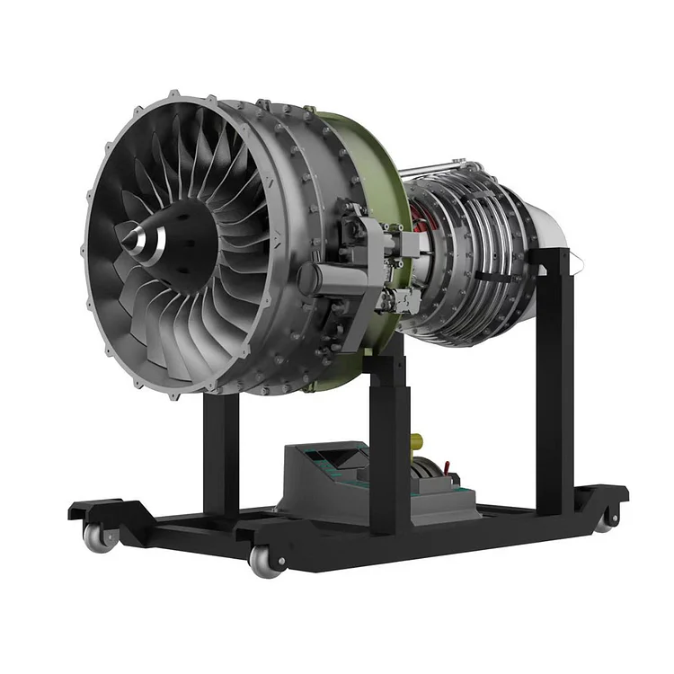 TECHING 1/10 Dual-Spool Turbofan Engine Model Kits That Runs Mechanical ...