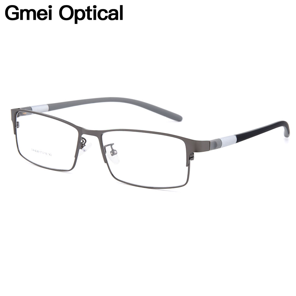 Gmei Optical Men Titanium Alloy Eyeglasses Frame for Men Eyewear ...