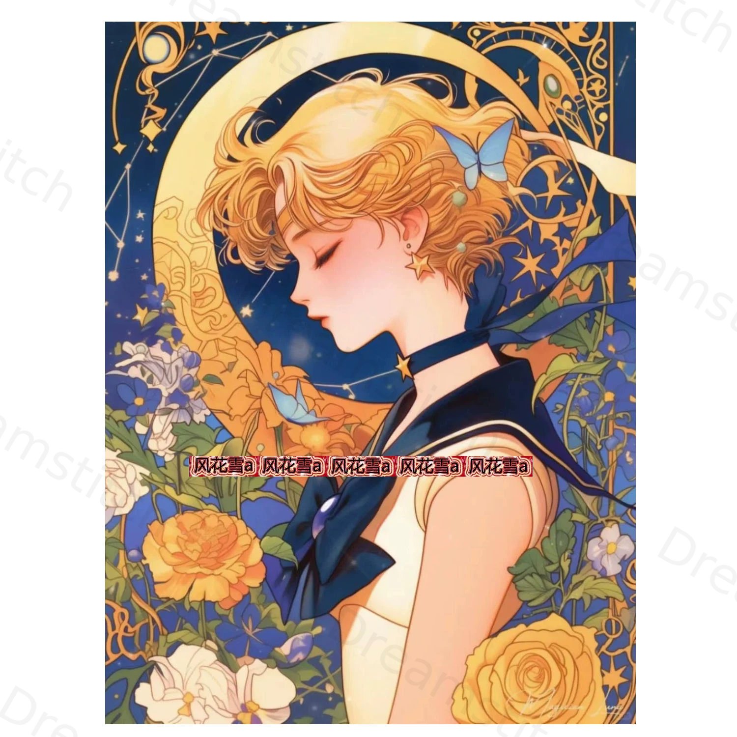 [PDF Manual]Cross Stitch Drawings PDF Redesign XSD SAGA Sailor Moon