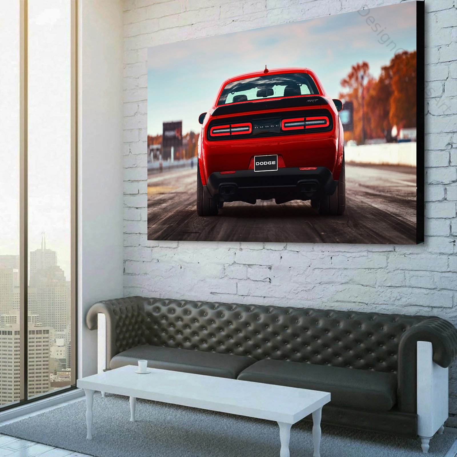 Dodge Demon SRT Canvas | Mopar Muscle Car Garage Art