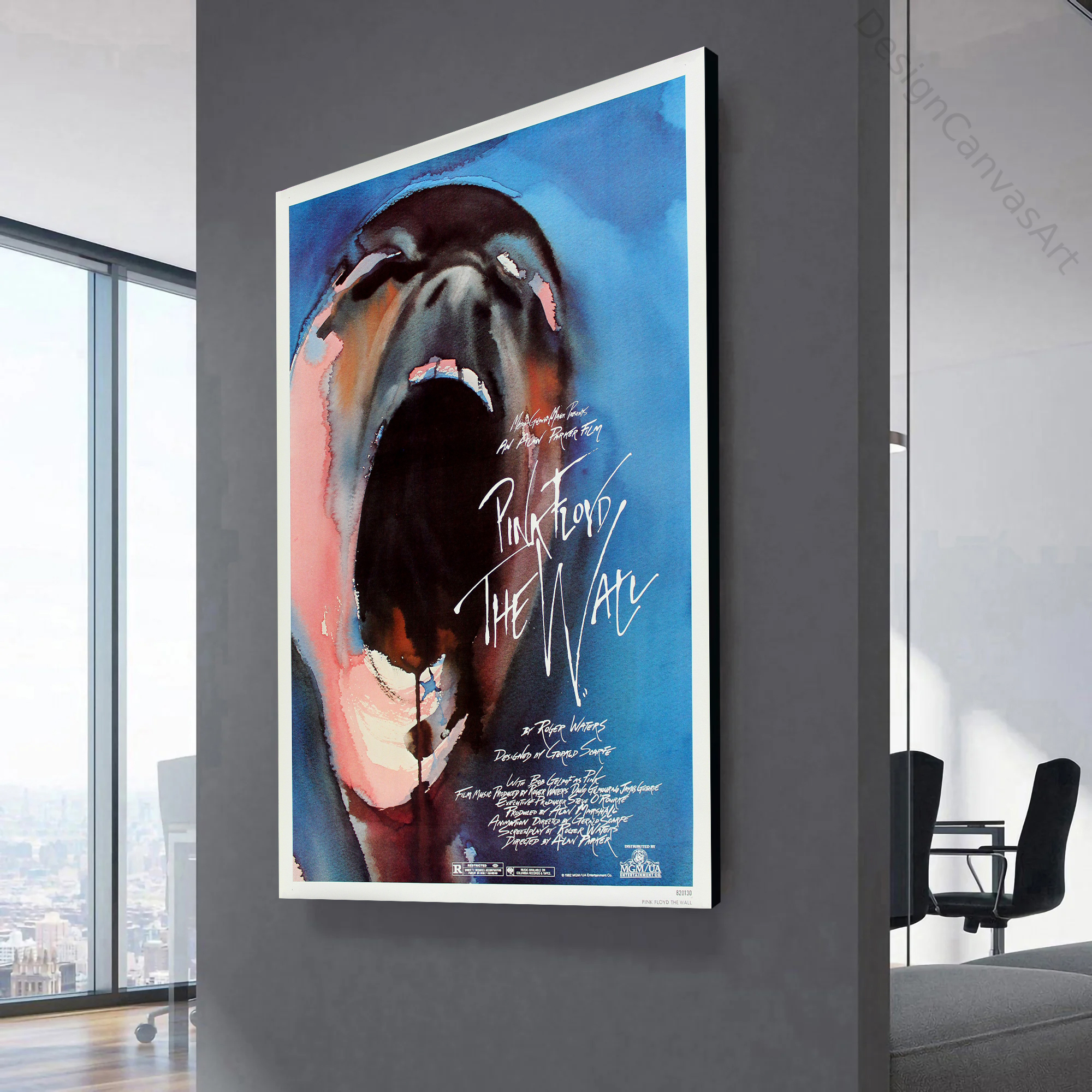 Pink Floyd The Wall Canvas | 1982 Movie Poster Art