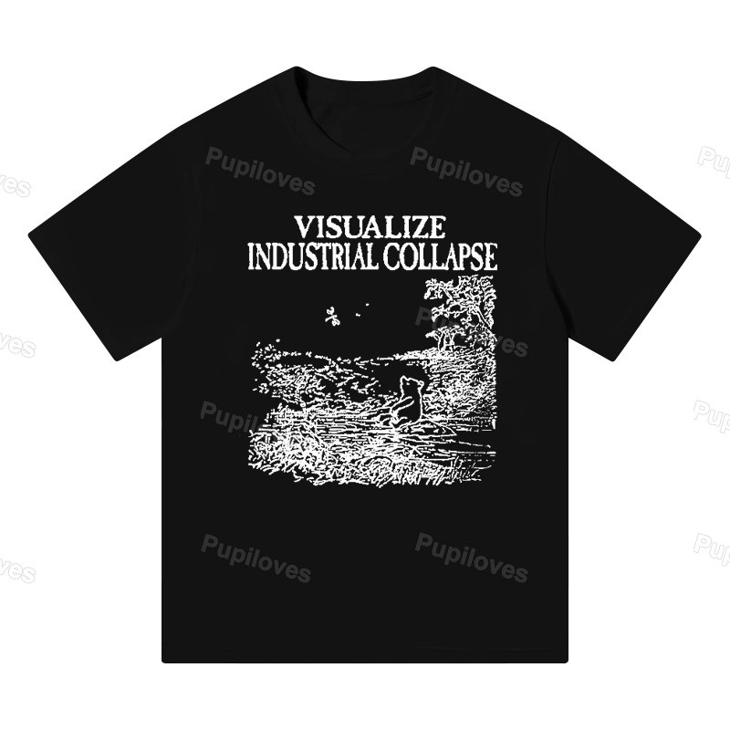 Visualize Industrial Collapse Anarchy T-shirt