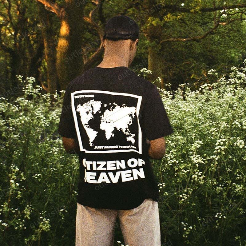 Citizen Of Heaven Print Causal T-shirt