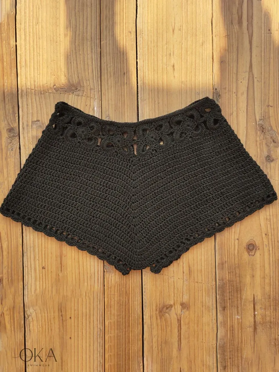 Women's Crochet Beach Shorts Swim Trunks