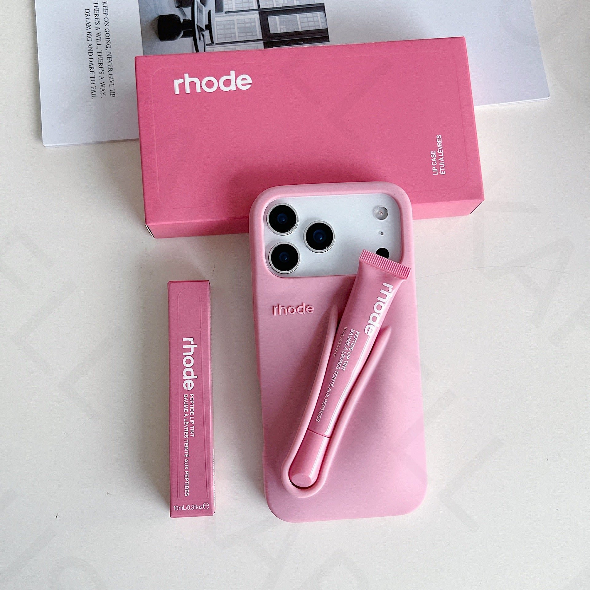 Creative Silicone Lip Gloss iPhone Case