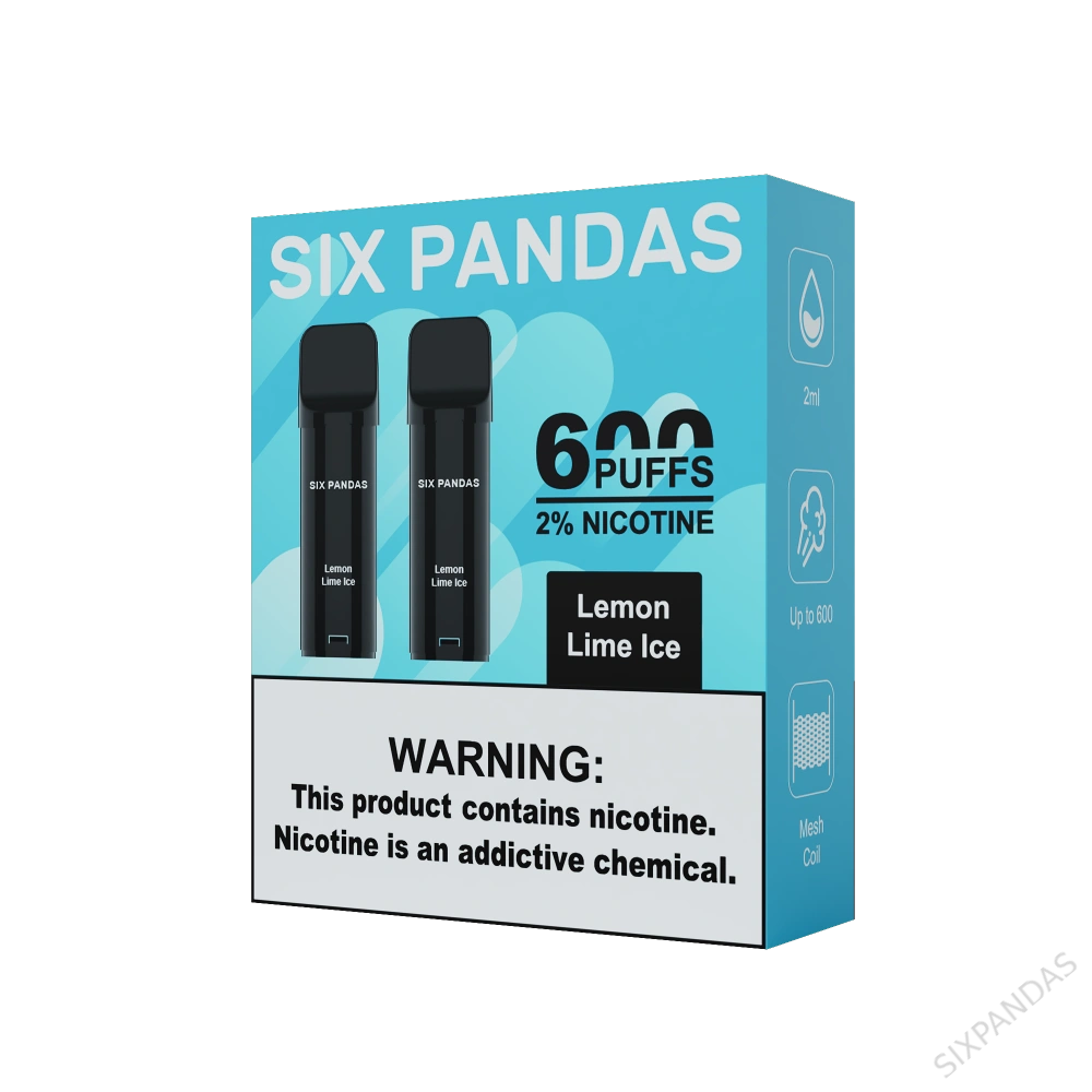 Six Pandas Pods.Bar Ⅱ - Lemon Lime Ice Six Pandas