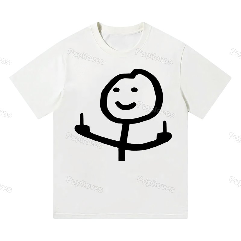 Stickman Giving Middle Finger T-shirt